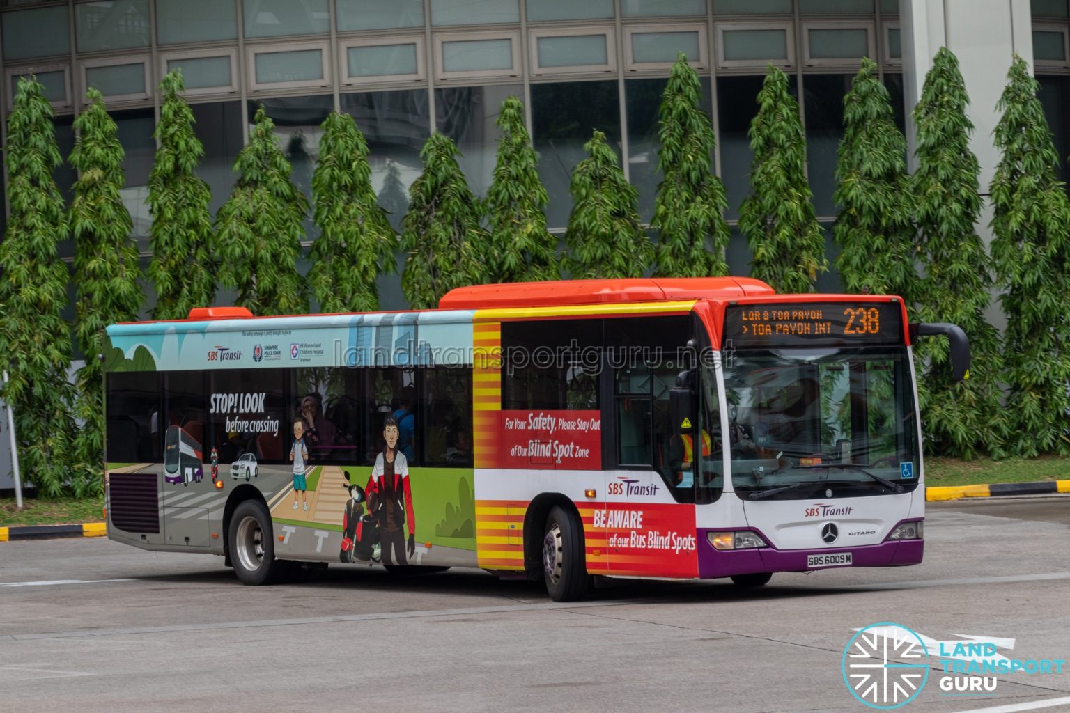 Bus 238 – SBS Transit Mercedes-Benz Citaro (SBS6009M) [SBST Be Safe Be ...