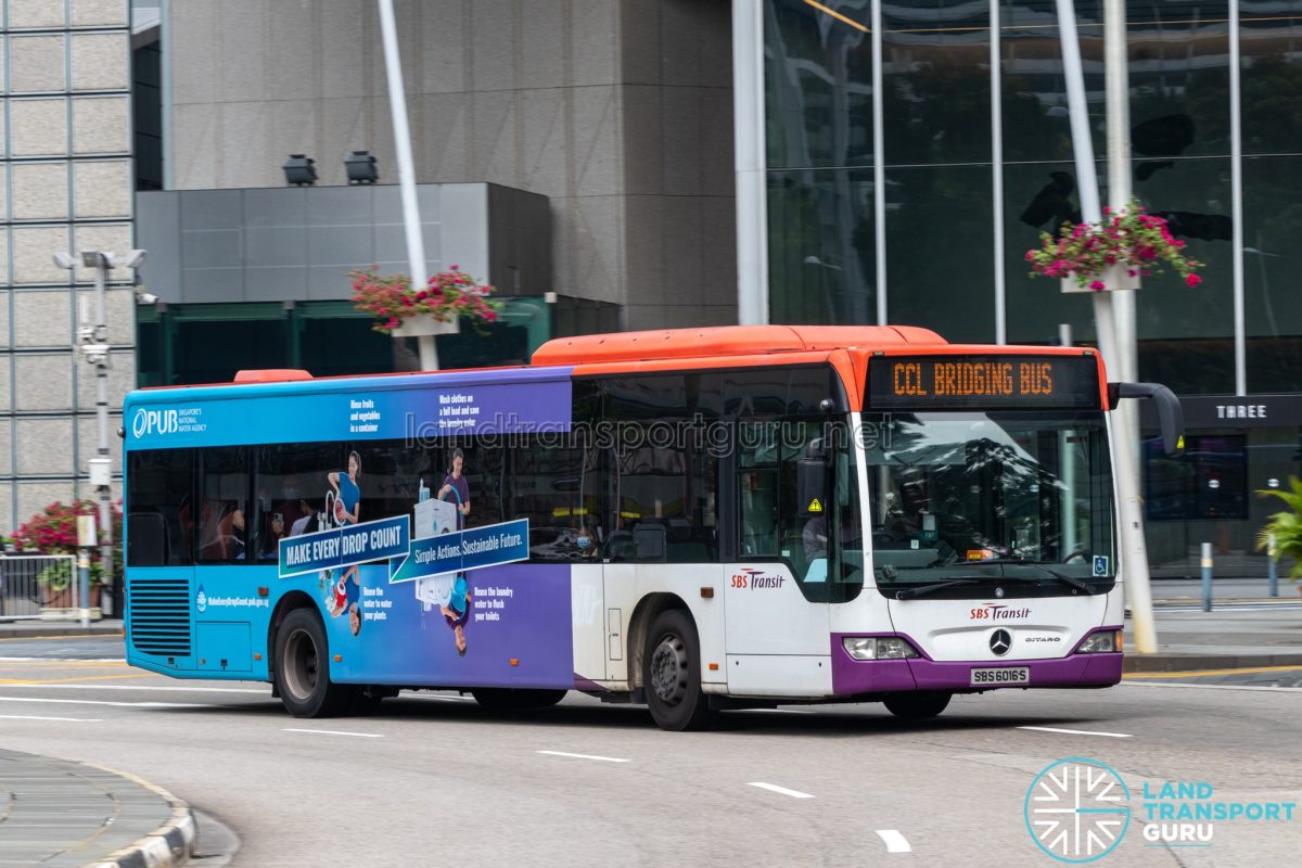 CCL Bridging Bus – SBS Transit Mercedes-Benz Citaro (SBS6016S) | Land ...