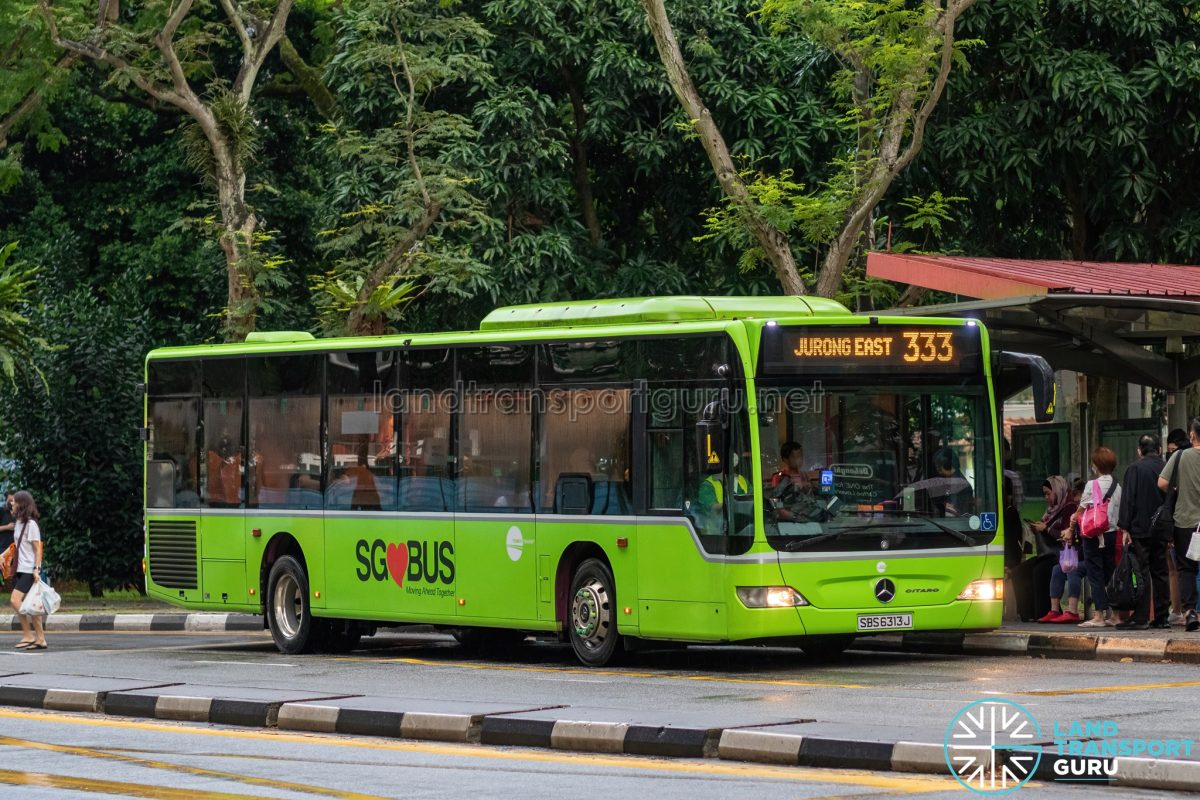 Bus 333 – Tower Transit Mercedes-Benz Citaro (SBS6313J) | Land ...