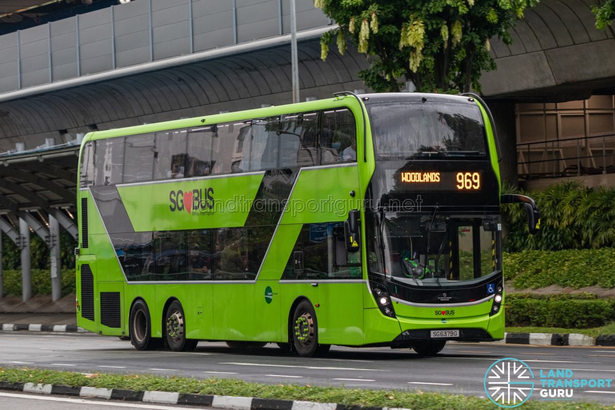 Bus 969 – Tower Transit ADL Enviro500 3-Door (SG6379G) | Land Transport Guru