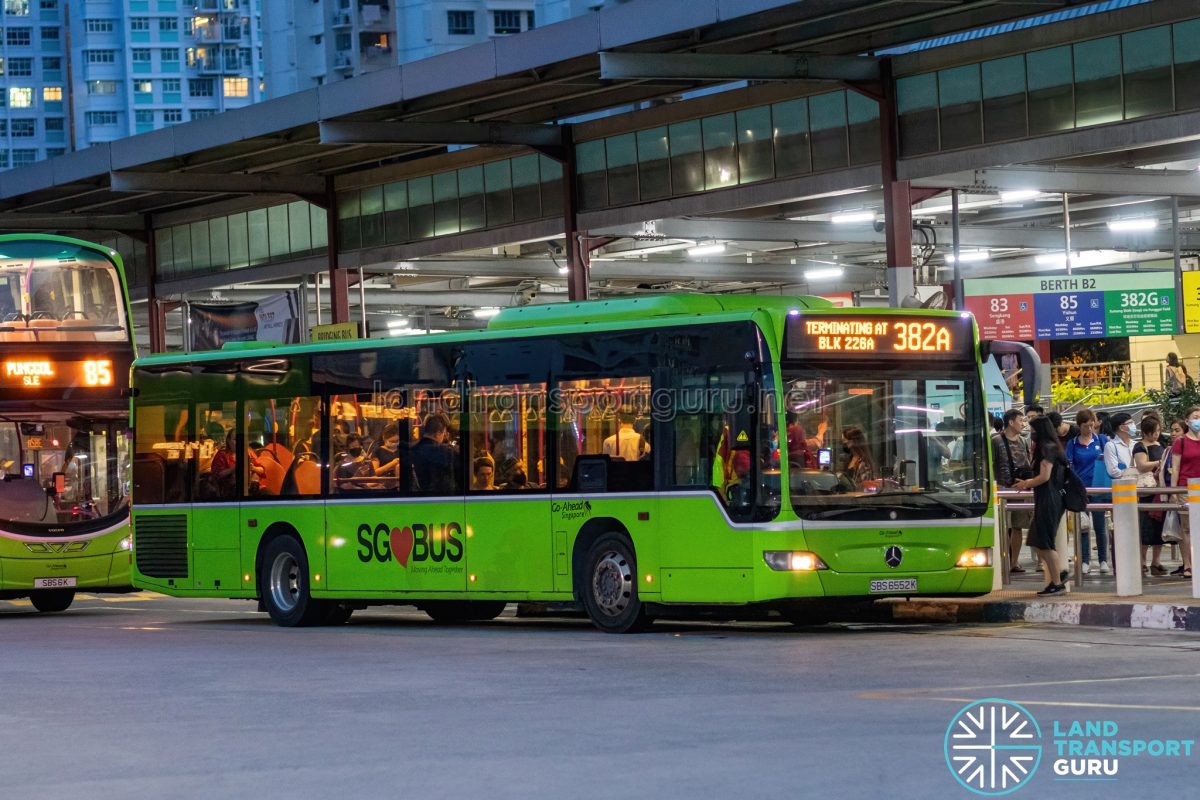 Go-Ahead Bus Service 382A | Land Transport Guru