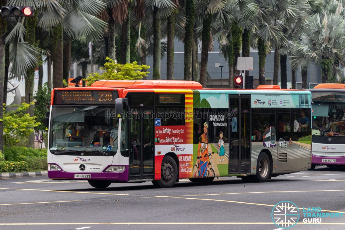 Bus 238 – SBS Transit Mercedes-Benz Citaro (SBS6622S) [SBST Be Safe Be ...