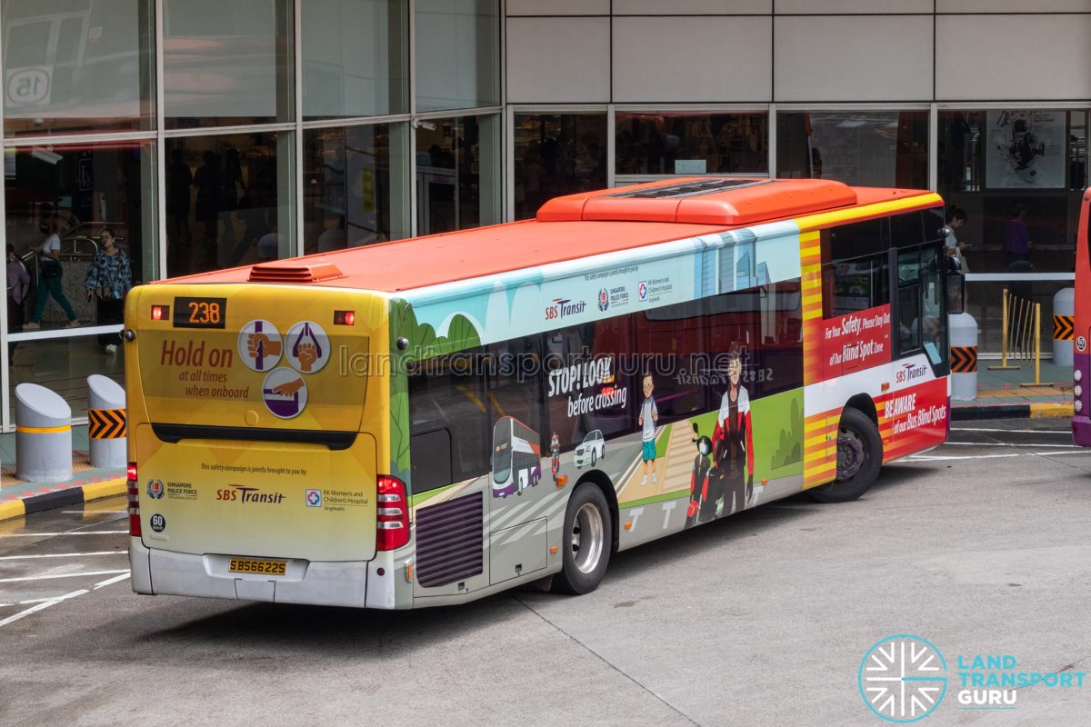 SBS Transit Mercedes-Benz Citaro (SBS6622S) [SBST Be Safe Be Seen ...