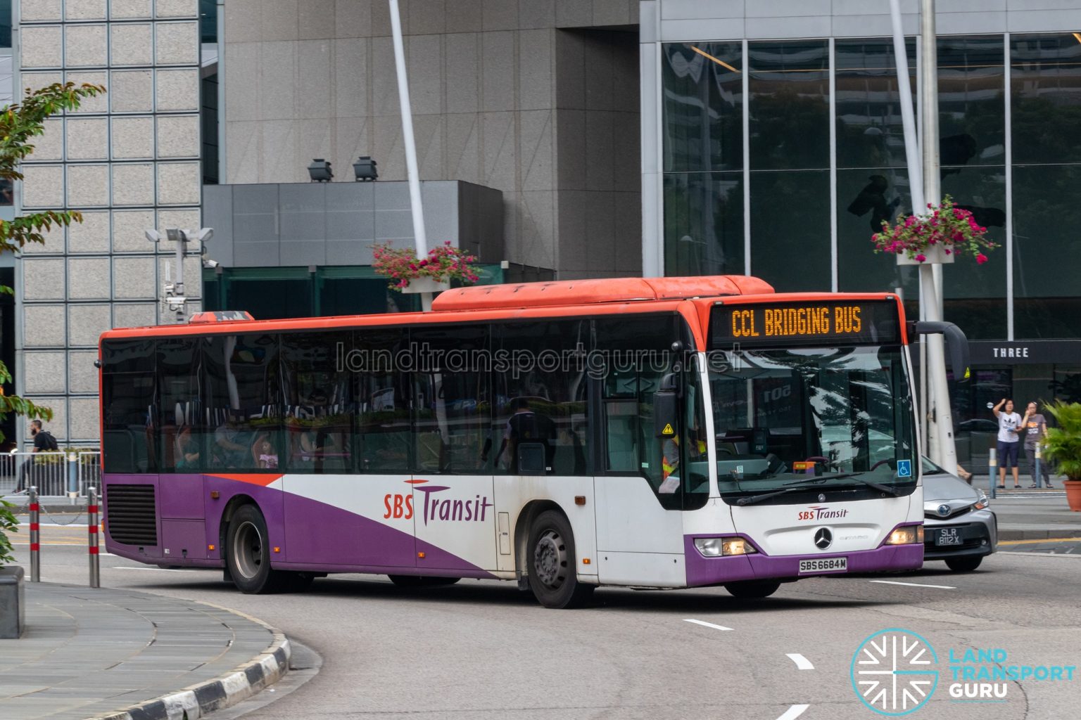 CCL Bridging Bus – SBS Transit Mercedes-Benz Citaro (SBS6684M) | Land ...