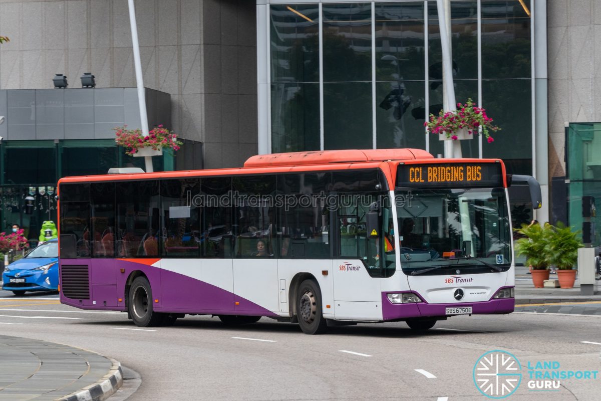CCL Bridging Bus – SBS Transit Mercedes-Benz Citaro (SBS6750E) | Land ...