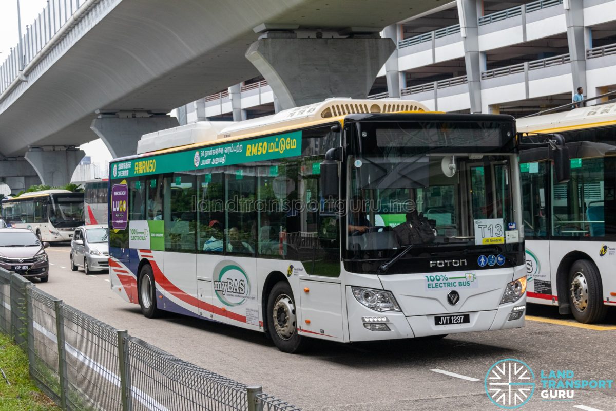 myBAS Bus Service T13 | Land Transport Guru