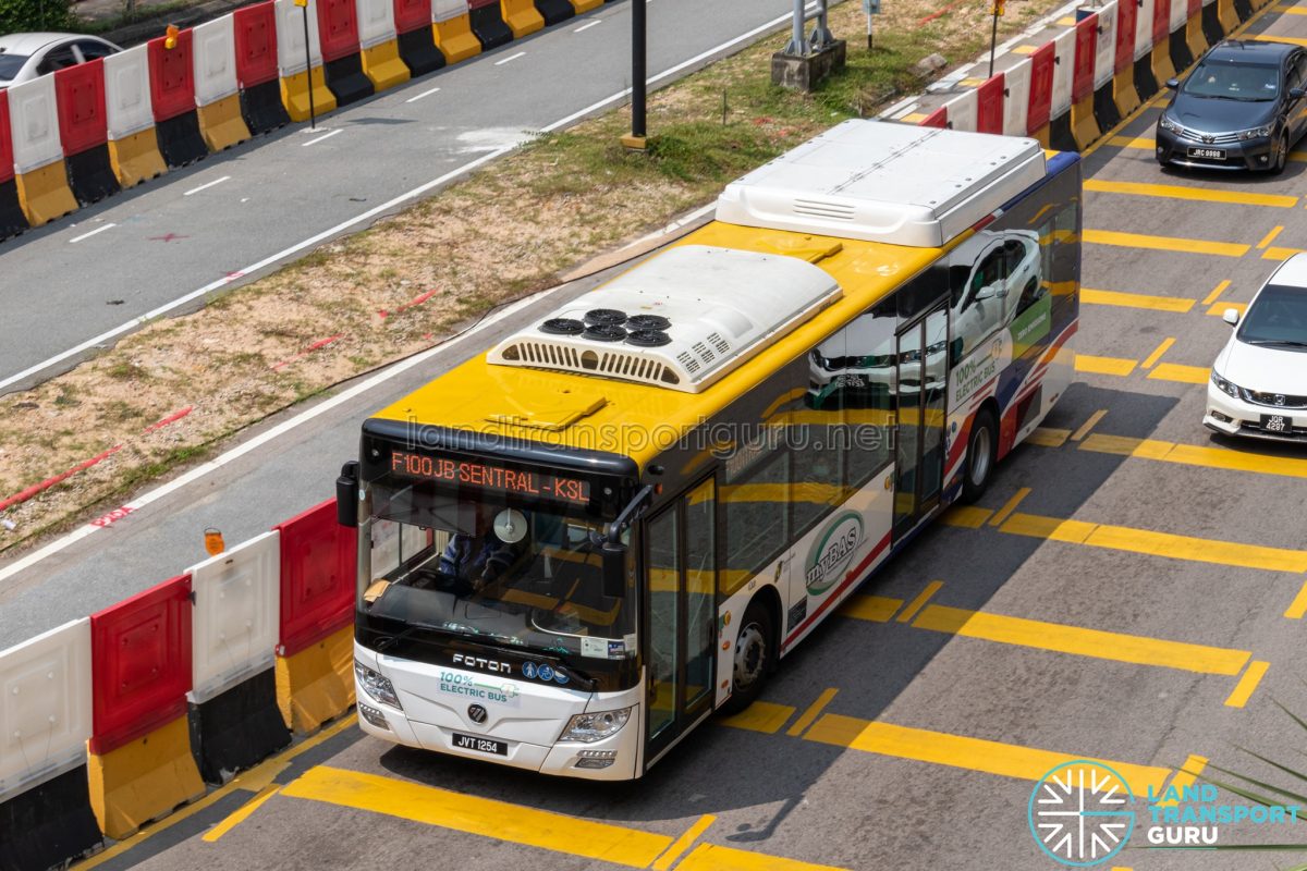 myBAS F100 – Causeway Link Foton C12 (JVT1254) – Overhead | Land ...