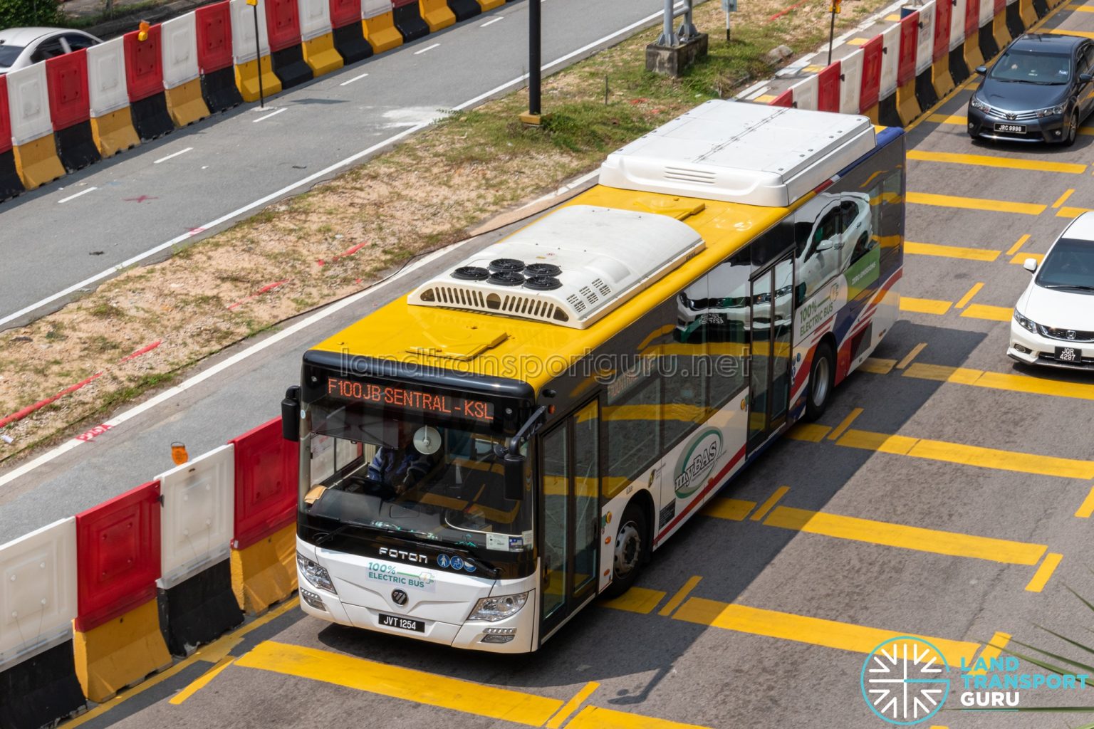 myBAS F100 – Causeway Link Foton C12 (JVT1254) – Overhead | Land ...