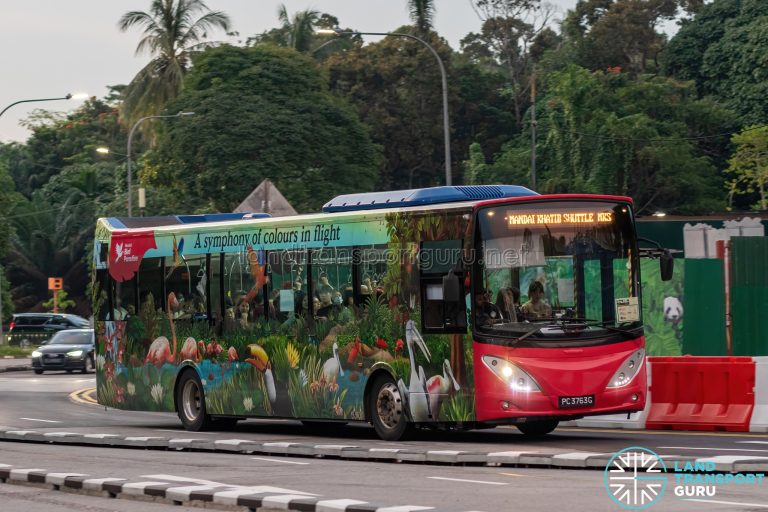 Mandai Khatib Shuttle – ComfortDelGro Bus Volvo B9L (PC3763G) | Land ...