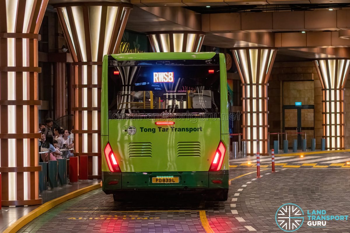 Bus RWS8 – Tong Tar Transport Zhongtong N12 (PD839L) [Rear] | Land ...
