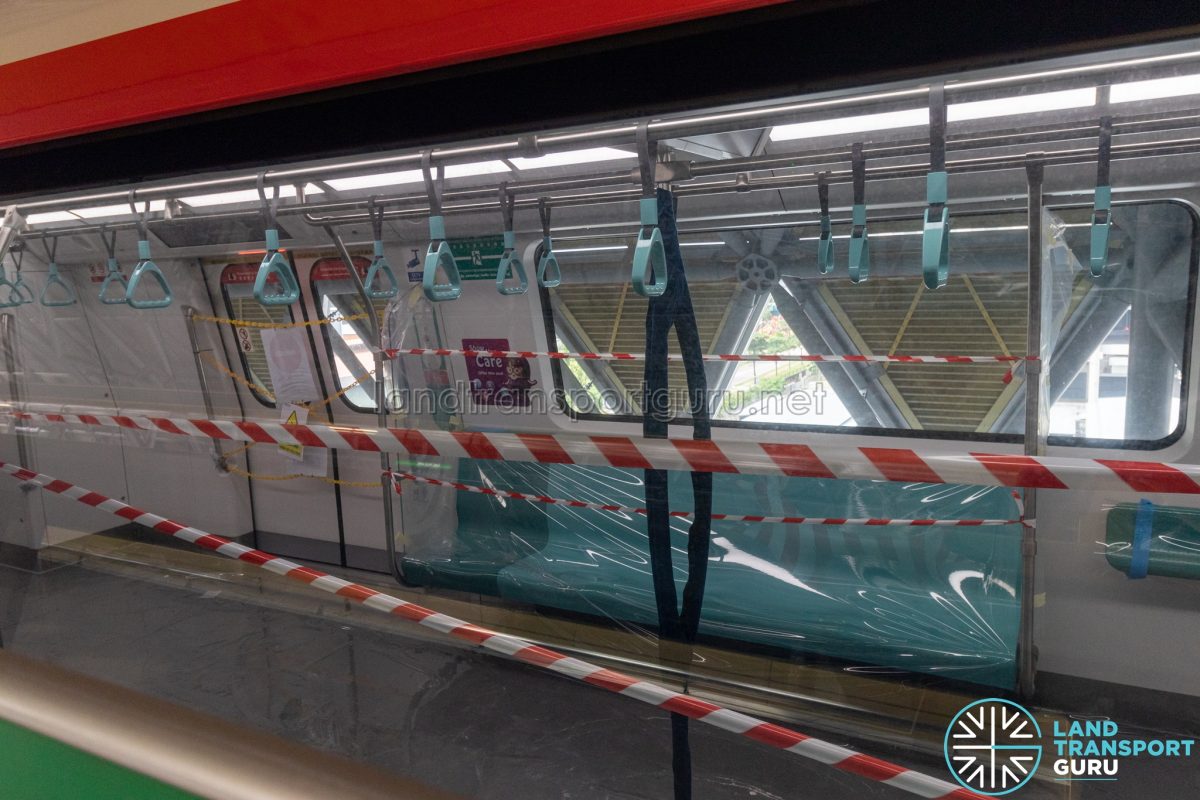 Alstom Movia R151 Train on test at Tuas Crescent station | Land ...