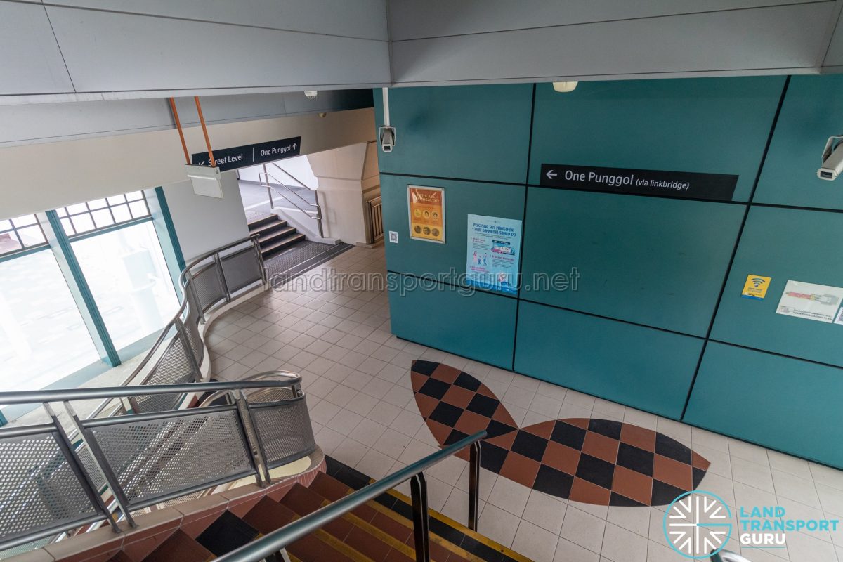 Sam Kee LRT Station – Exit D access (April 2023) | Land Transport Guru