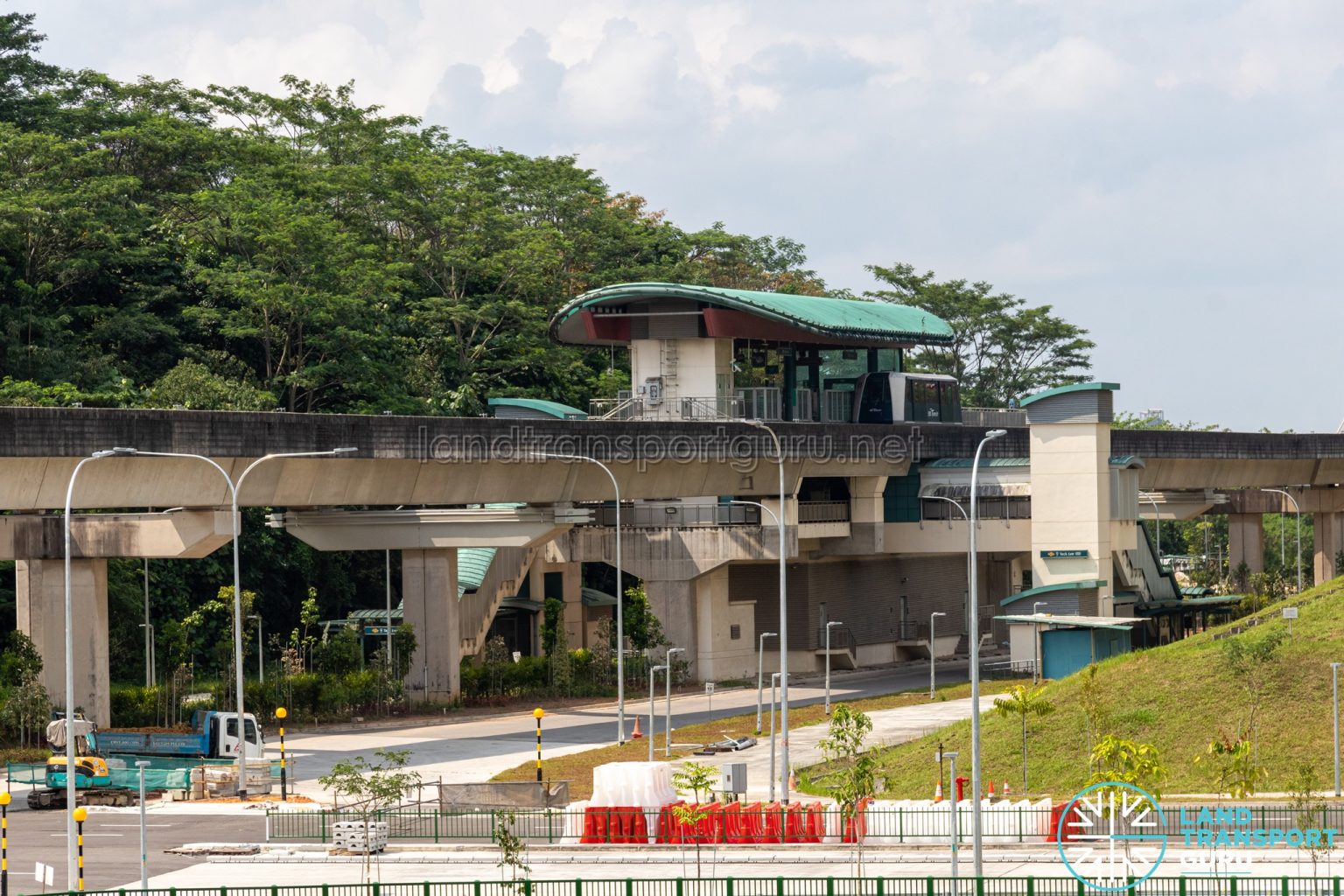 Opening of Teck Lee LRT Station | Land Transport Guru