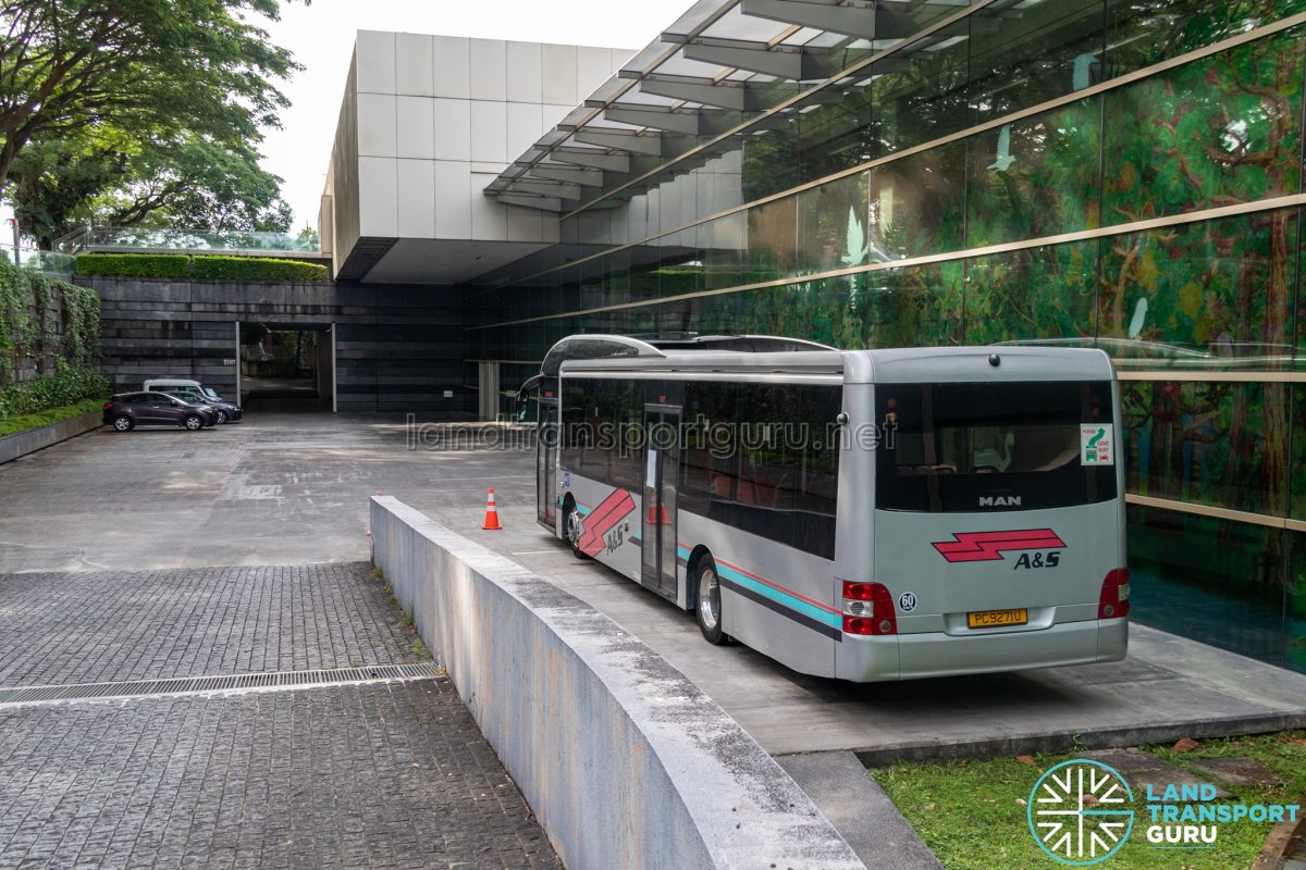 A&S Transit MAN A22 (PC9271U) on static display for Singapore Heritage ...