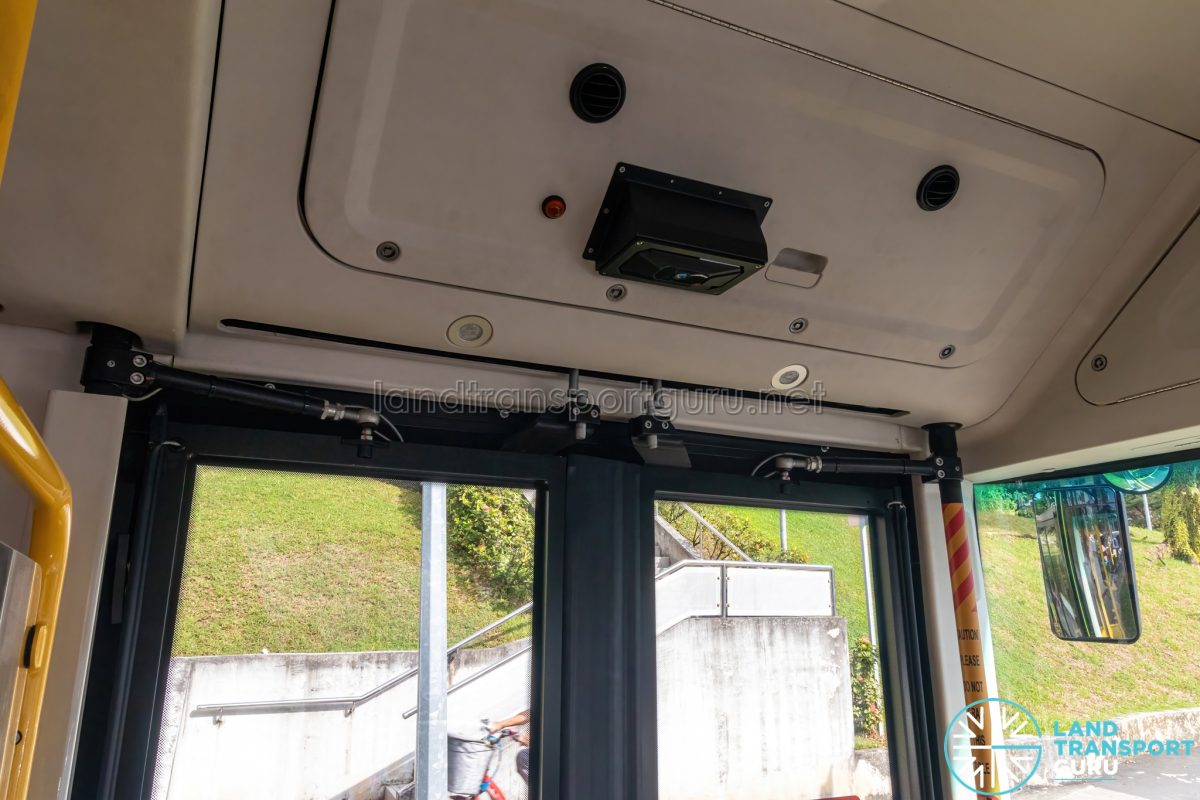 Zhongtong N12 (LTA) Interior – Front Door & APCS | Land Transport Guru