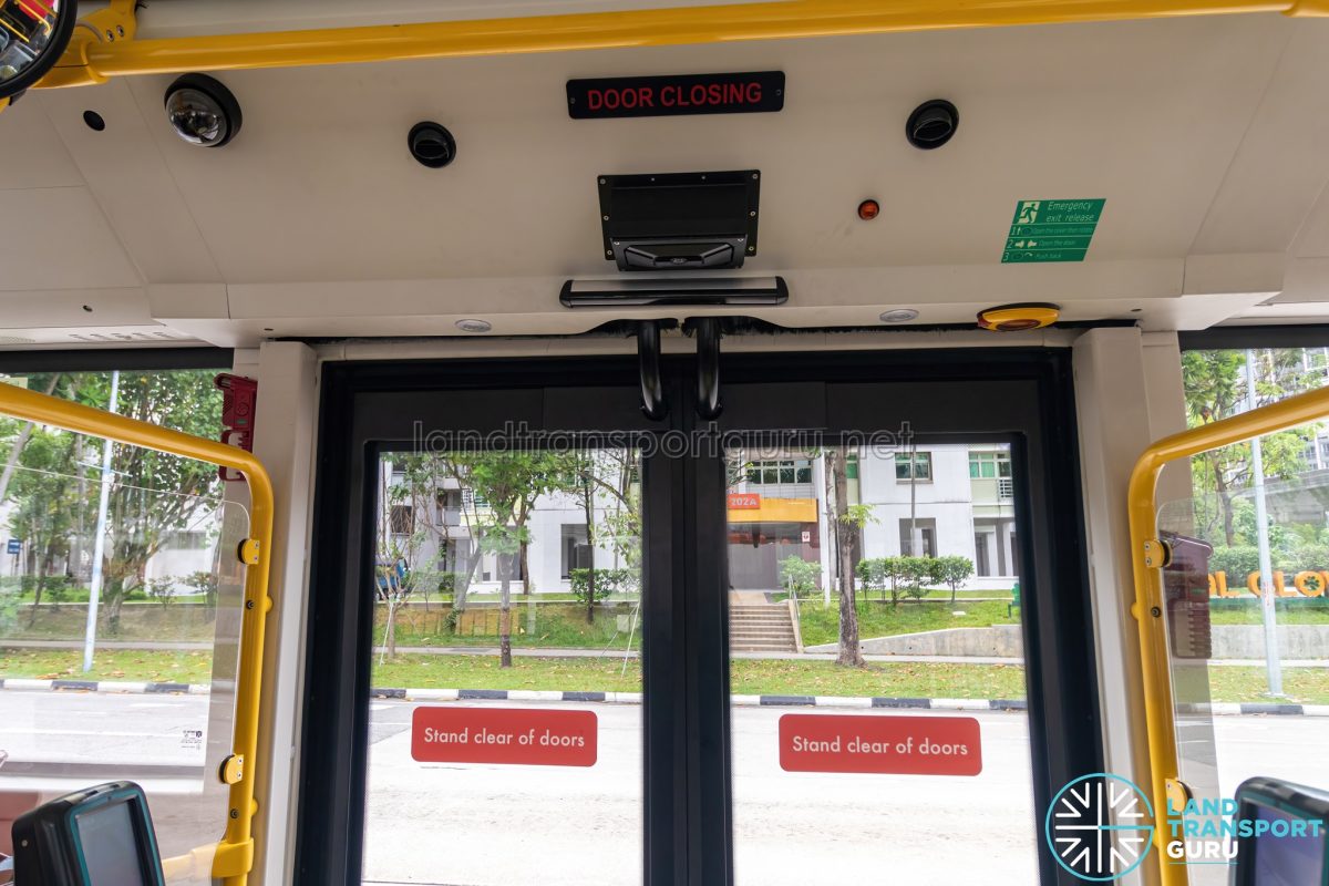 Zhongtong N12 (LTA) Interior – Middle Door & APCS | Land Transport Guru