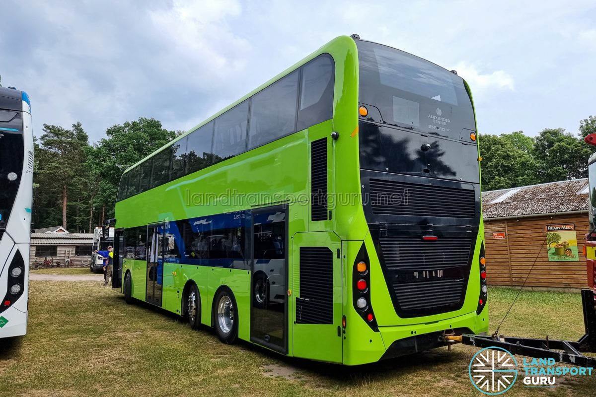 Alexander Dennis Enviro500 (3 Door): Singapore prototype in the UK ...