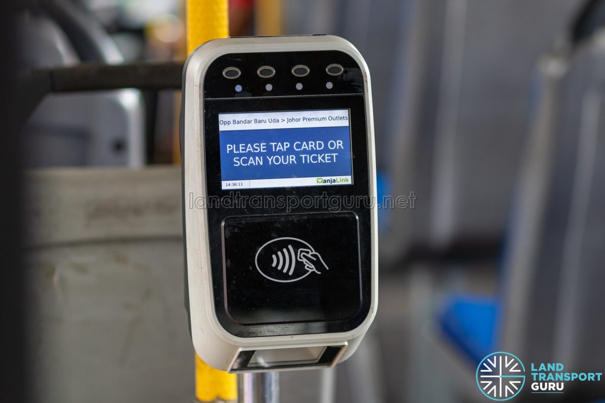 Causeway Link ManjaLink / Visa Card Reader | Land Transport Guru