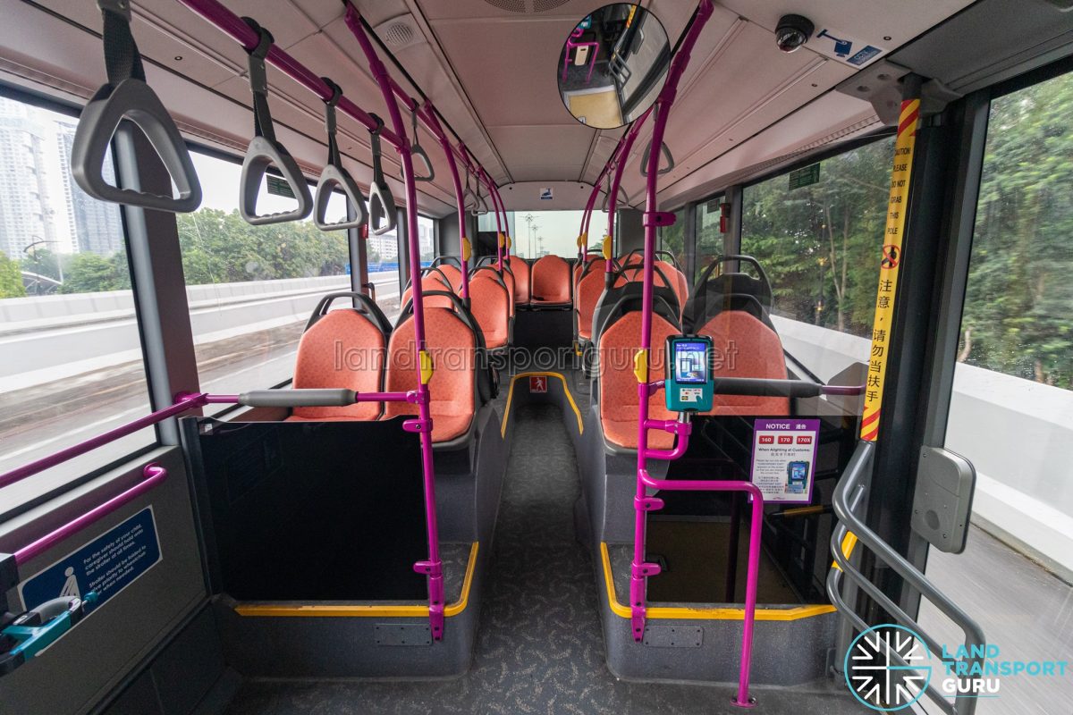 Mercedes-Benz Citaro – Interior (Middle to Rear) | Land Transport Guru