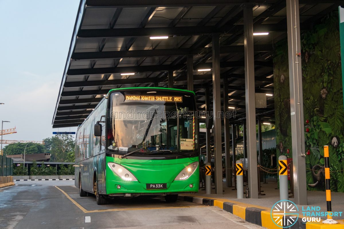 Singapore Zoo Coach Bay (June 2023) – MKS / EWS Boarding Point | Land ...