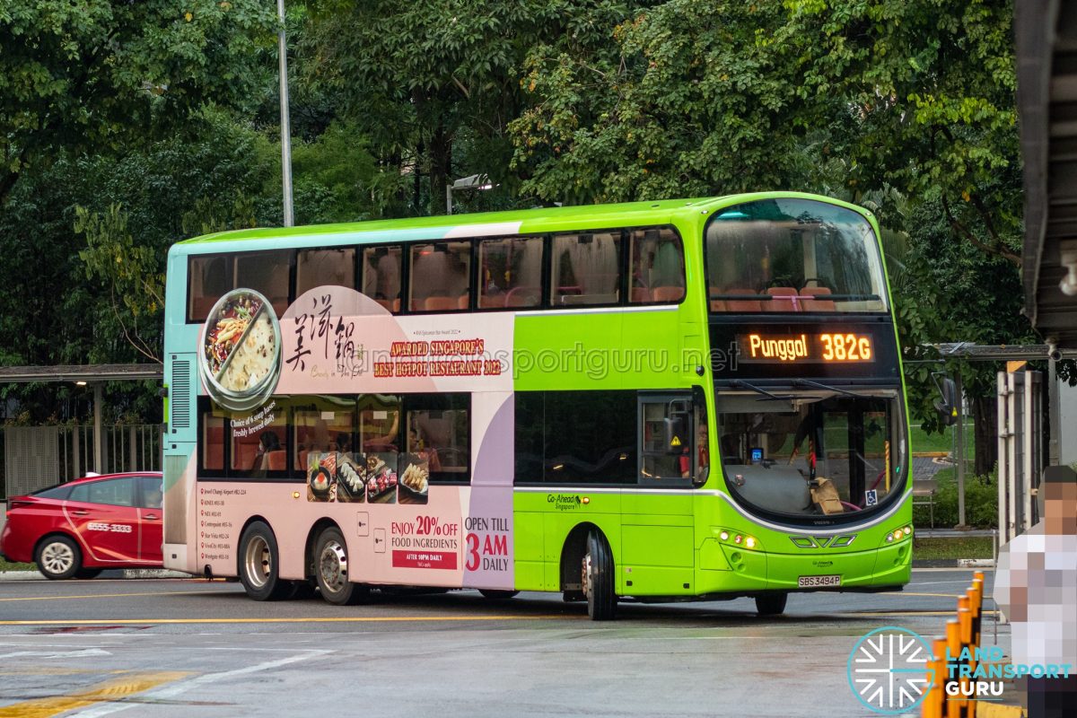 Bus 382G – Go-Ahead Singapore Volvo B9TL Wright (SBS3494P) | Land ...