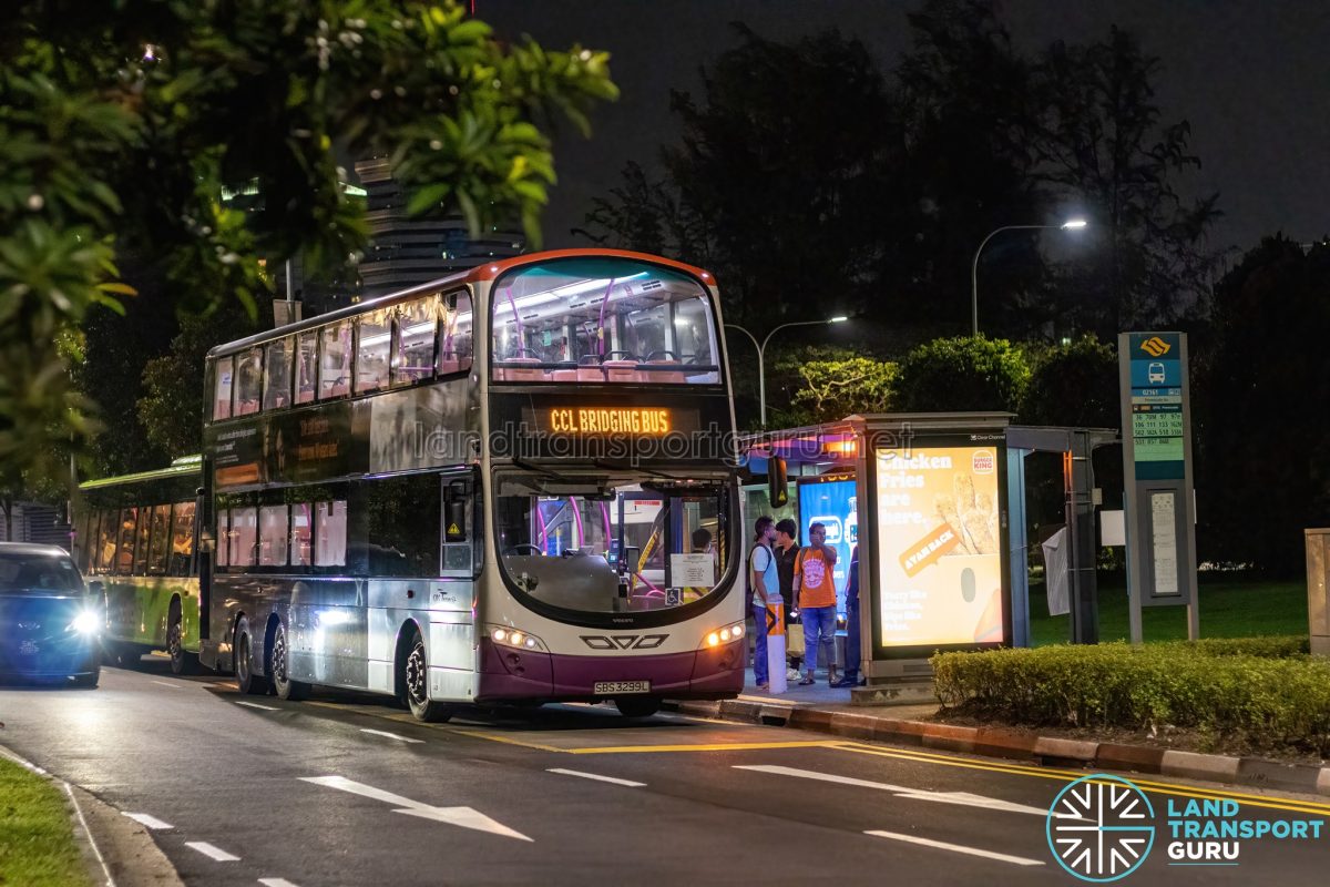 Circle Line Rail Bridging Service | Land Transport Guru