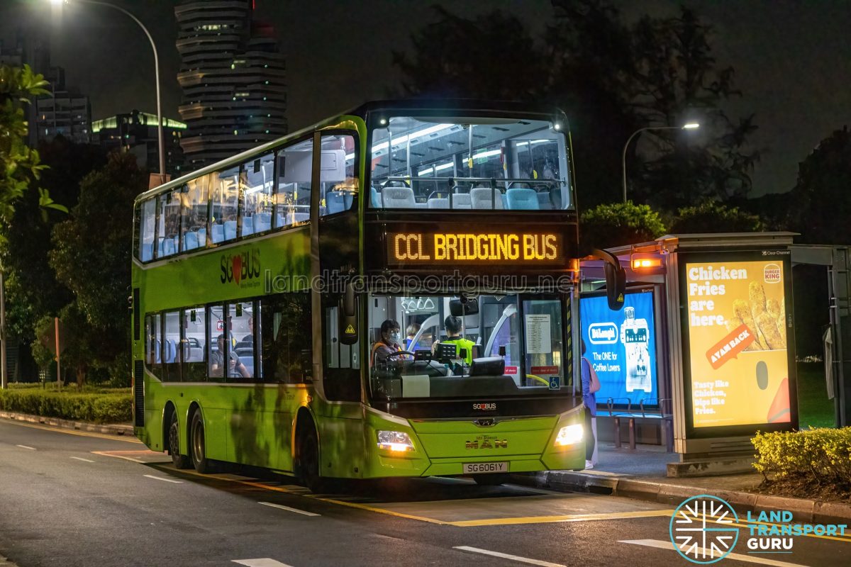CCL Bridging Bus – SBS Transit MAN A95 Euro 6 (SG6061Y) | Land ...