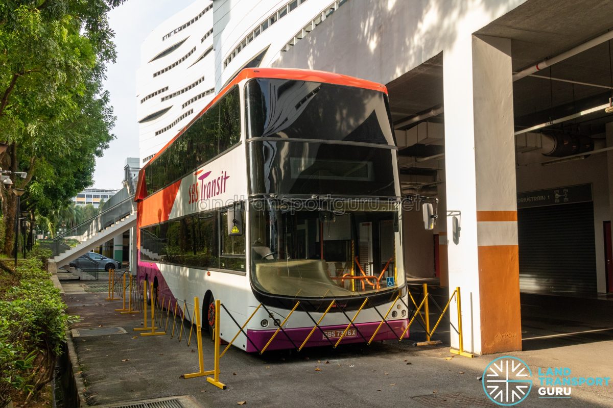 SBS7376X – Volvo B9TL (CDGE) preserved at ITE College West | Land ...