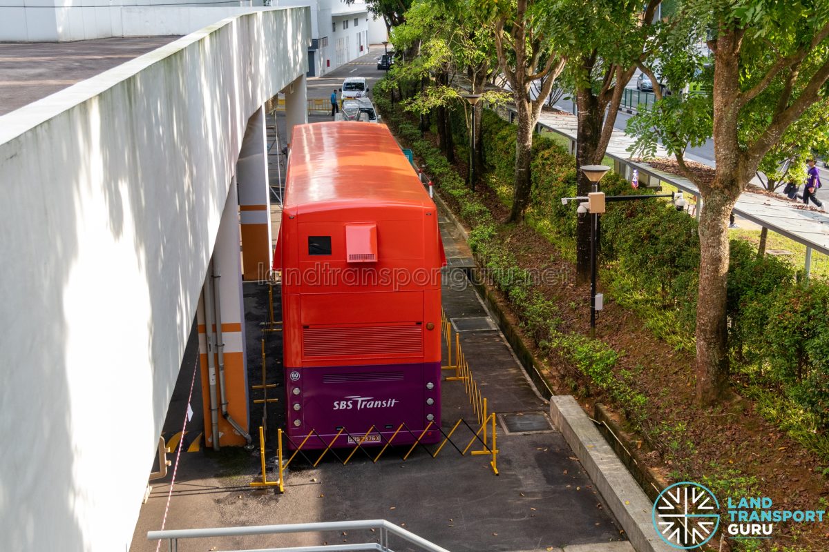 SBS Transit Volvo B9TL CDGE (SBS7376X) preserved at ITE College West ...