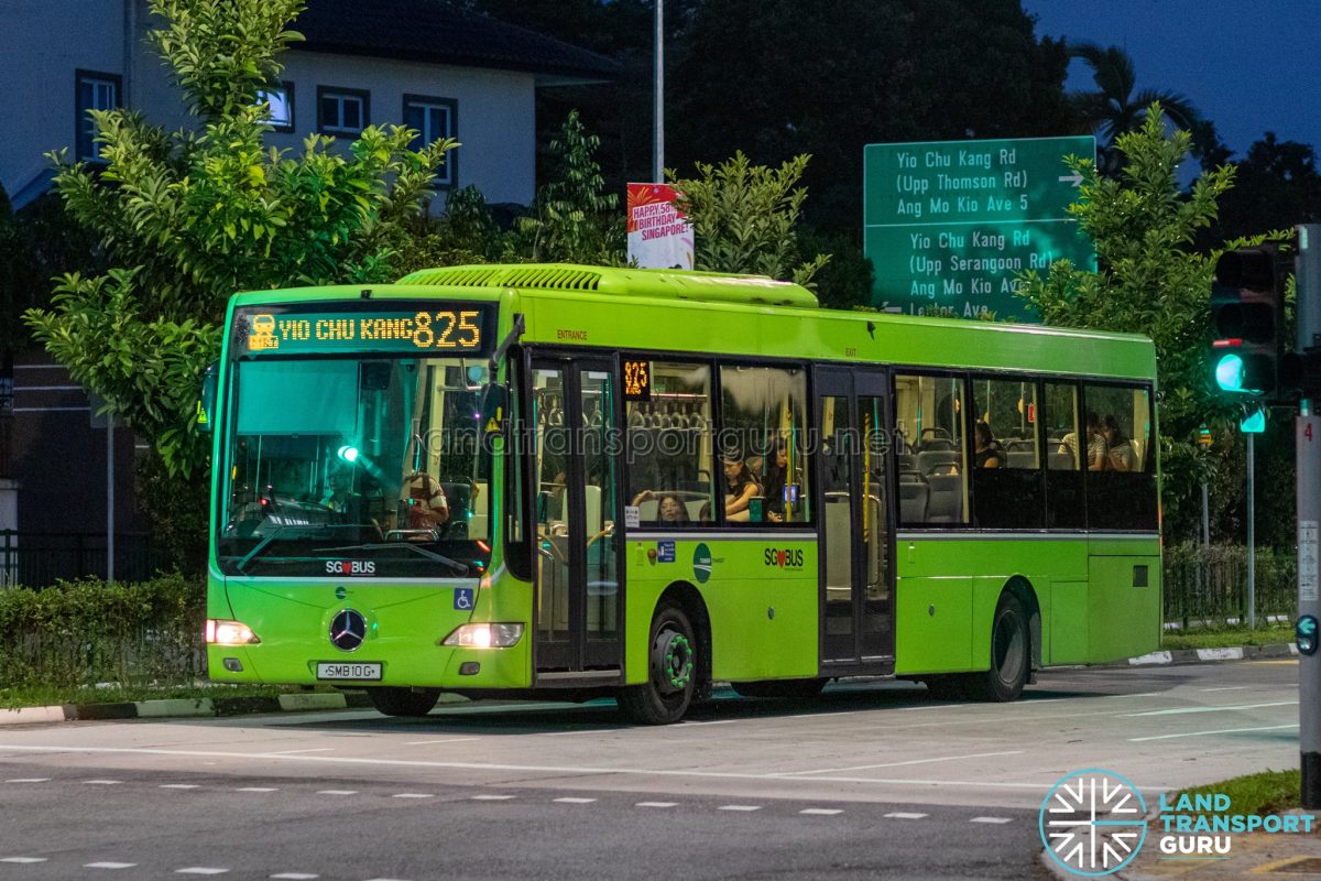 Bus 825 – Tower Transit Mercedes-Benz OC500LE (SMB10G) | Land Transport ...