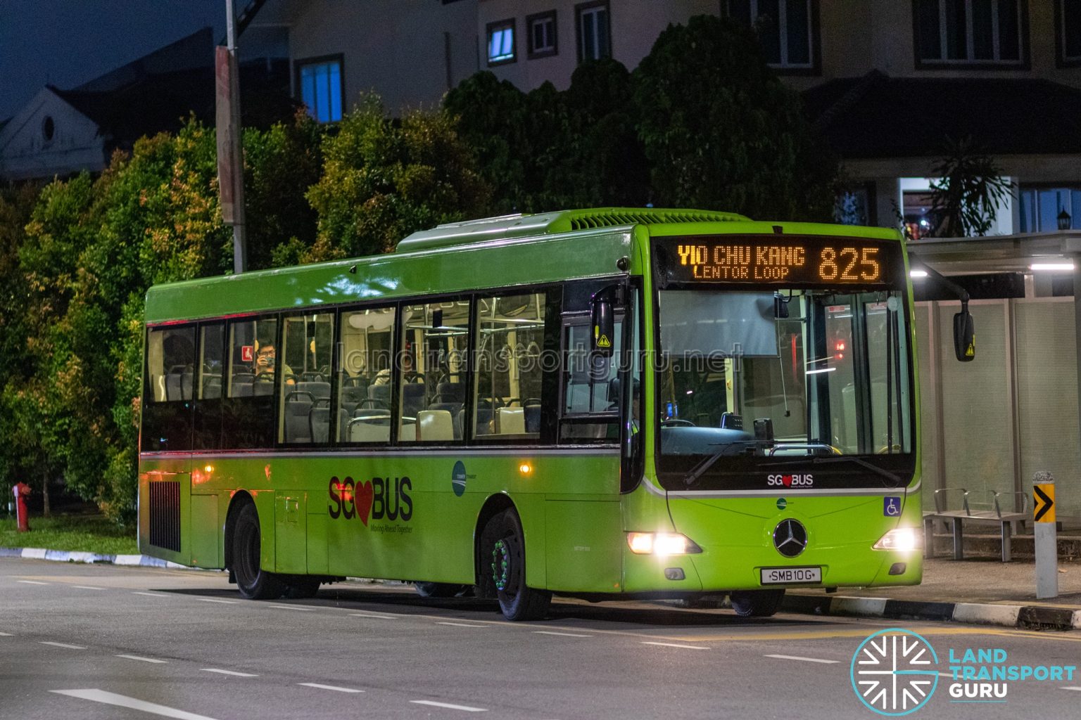 Bus 825 – Tower Transit Mercedes-Benz OC500LE (SMB10G) | Land Transport ...