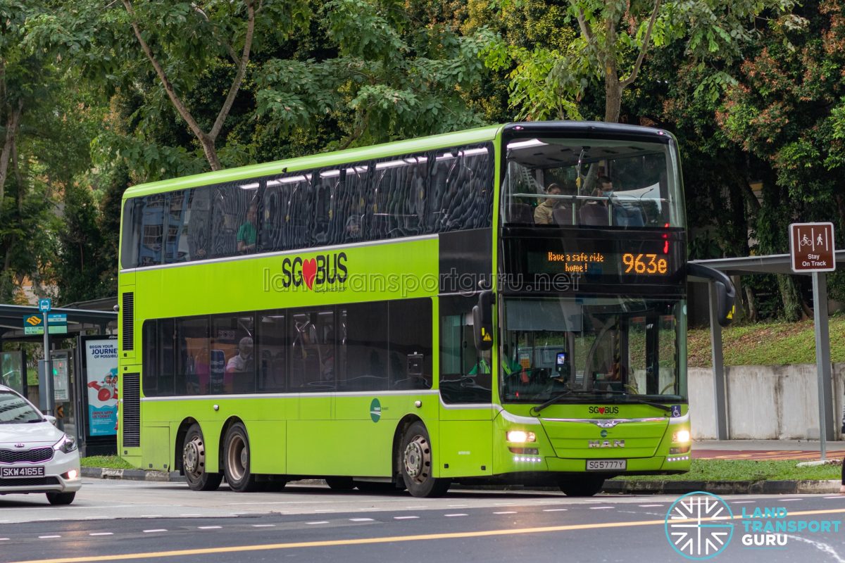 Express 963e – Tower Transit MAN A95 (SG5777Y) | Land Transport Guru