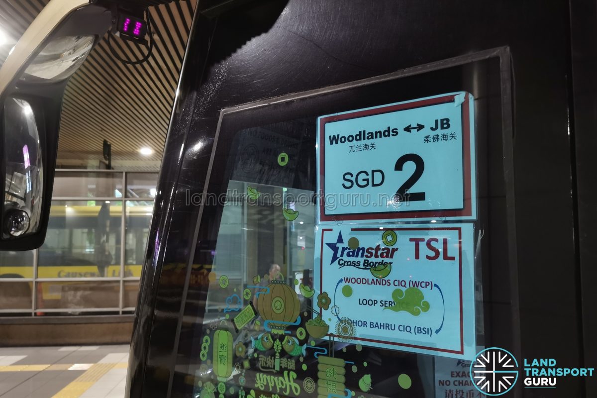 Transtar Cross-Border Bus TSL | Land Transport Guru