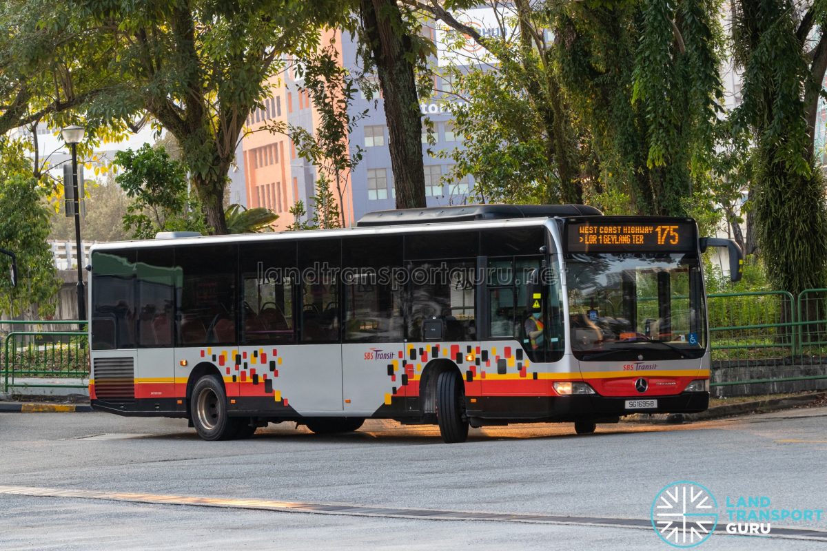 Bus 175 – SBS Transit Mercedes-Benz Citaro (SG1695B) | Land Transport Guru