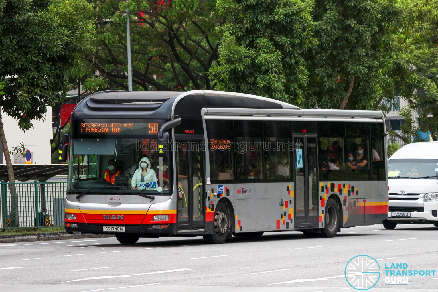 Bus 50 – SBS Transit MAN A22 (SG1746M) | Land Transport Guru