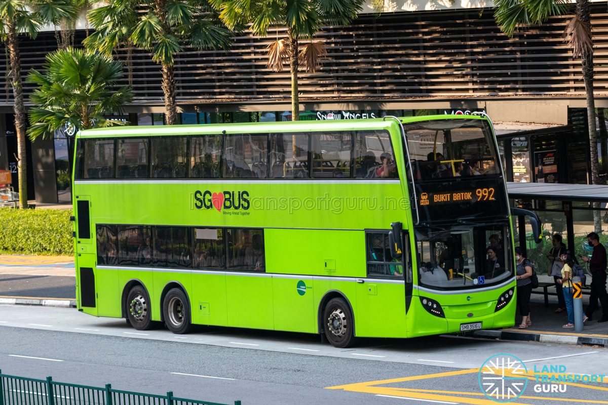 Bus 992 – Tower Transit Alexander Dennis Enviro500 (SMB3516U) | Land ...