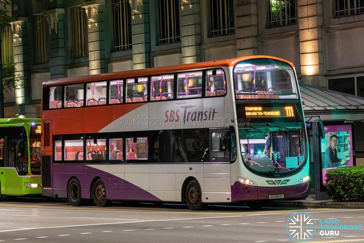 Bus 111 – SBS Transit Volvo B9TL Wright (SG5563Y) | Land Transport Guru
