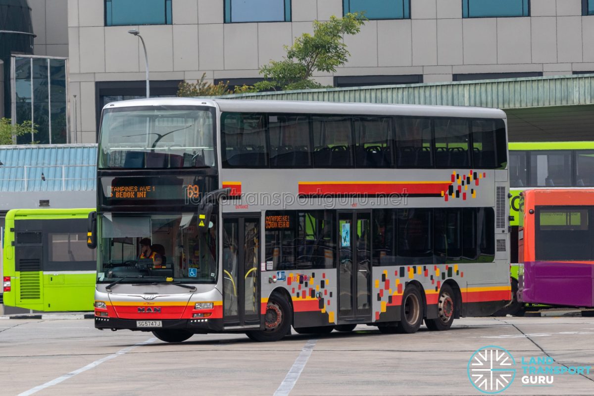 Bus 69 – SBS Transit MAN A95 (SG5747J) | Land Transport Guru