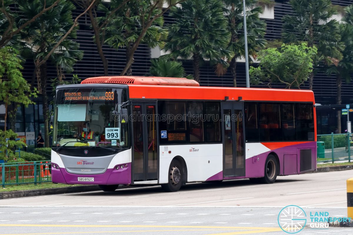 SBS Transit Bus Service 993 | Land Transport Guru