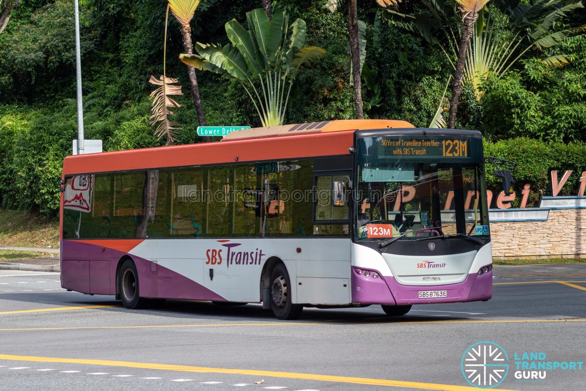 SBS Transit Bus Service 123M | Land Transport Guru