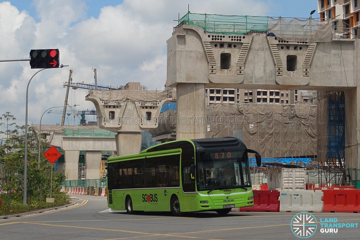 Opening of Tengah Int – Route Extensions of Services 870 & 992 / New ...