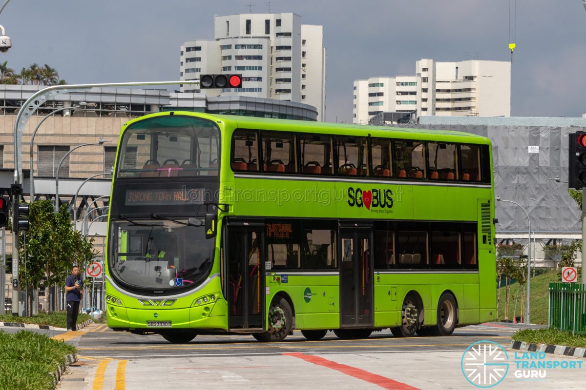 Bus 78 – Tower Transit Volvo B9TL Wright (SBS3330D) | Land Transport Guru