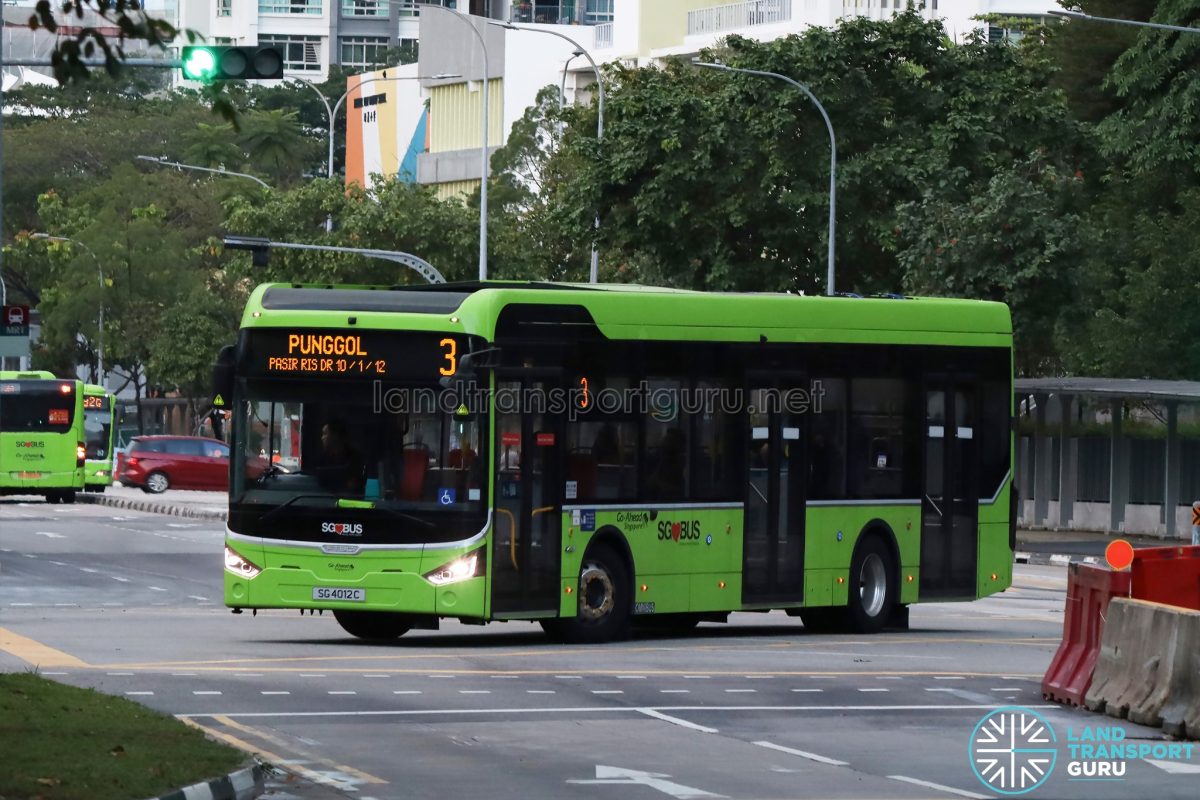 Go-Ahead Bus Service 3 | Land Transport Guru