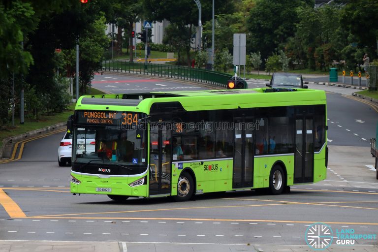 Bus 384 – Go-Ahead Singapore FTBCI FBC6120BRS7 (SG4012C) | Land ...