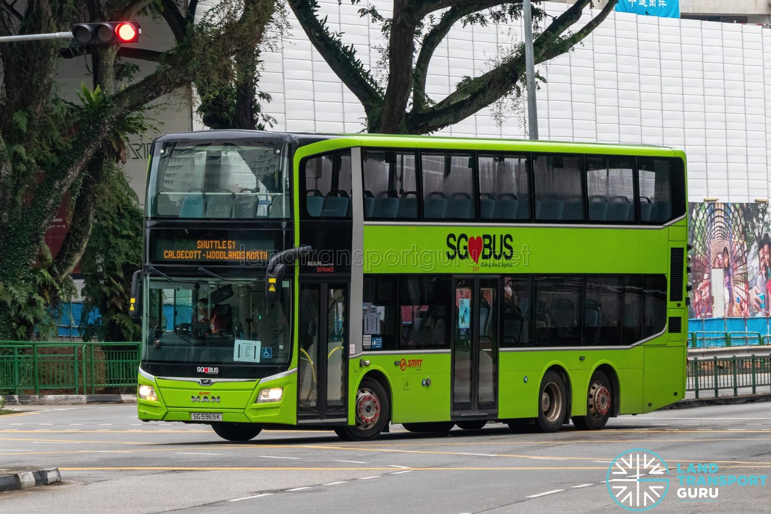 Shuttle 51 – SMRT Buses MAN A95 Euro 6 (SG5969K) | Land Transport Guru