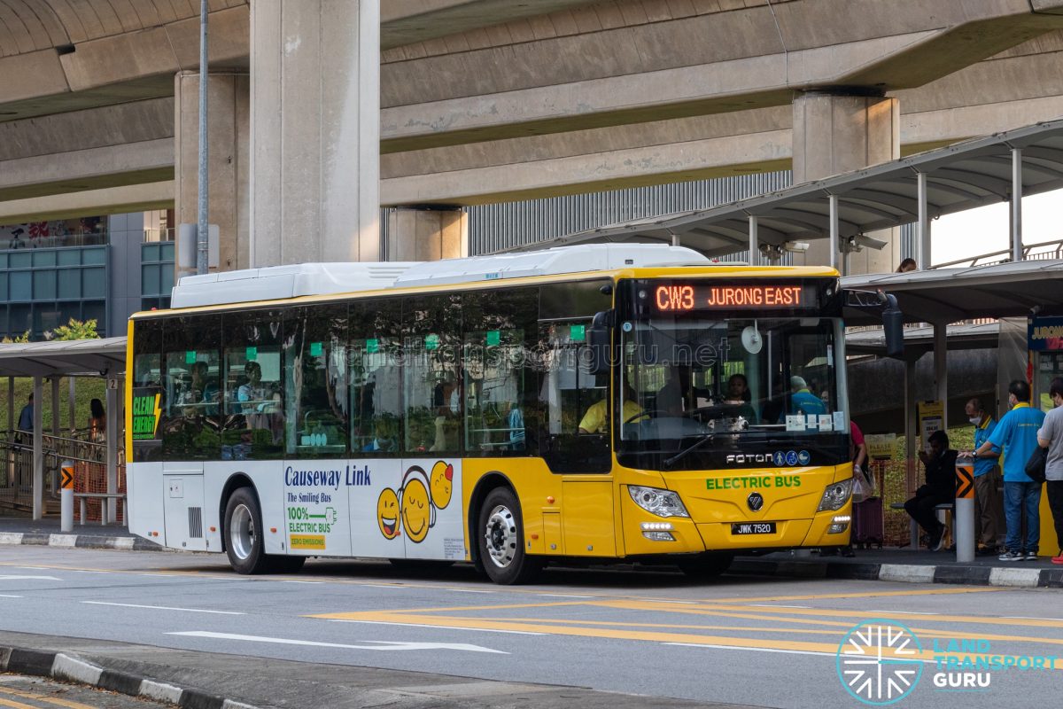 Bus CW3 – Causeway Link Foton C12 (JWK7520) | Land Transport Guru