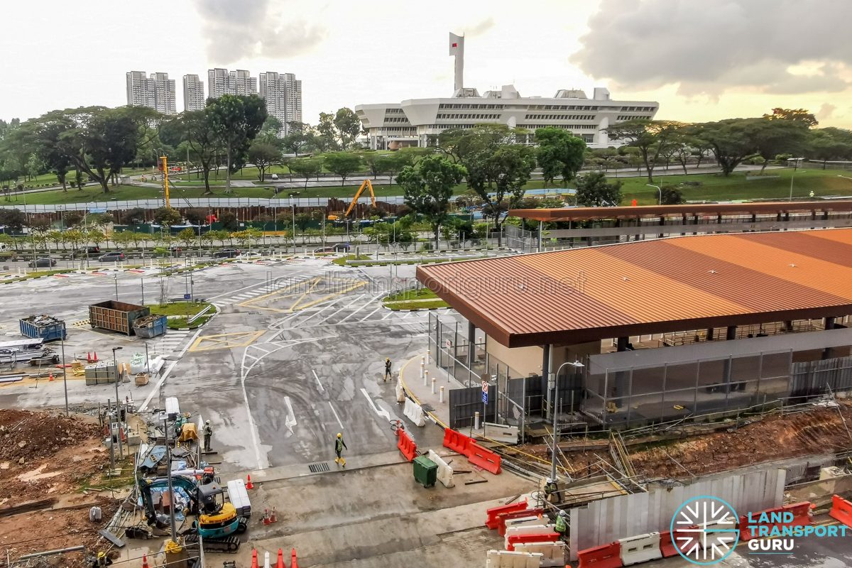 Jurong Town Hall Bus Interchange – Vehicular Entrance / Exit (Oct 2023 ...