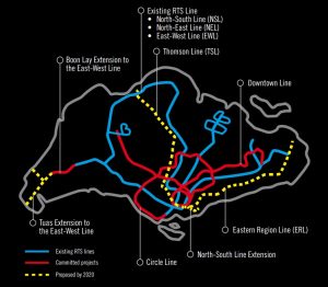 LTMP 2008 MRT map | Land Transport Guru
