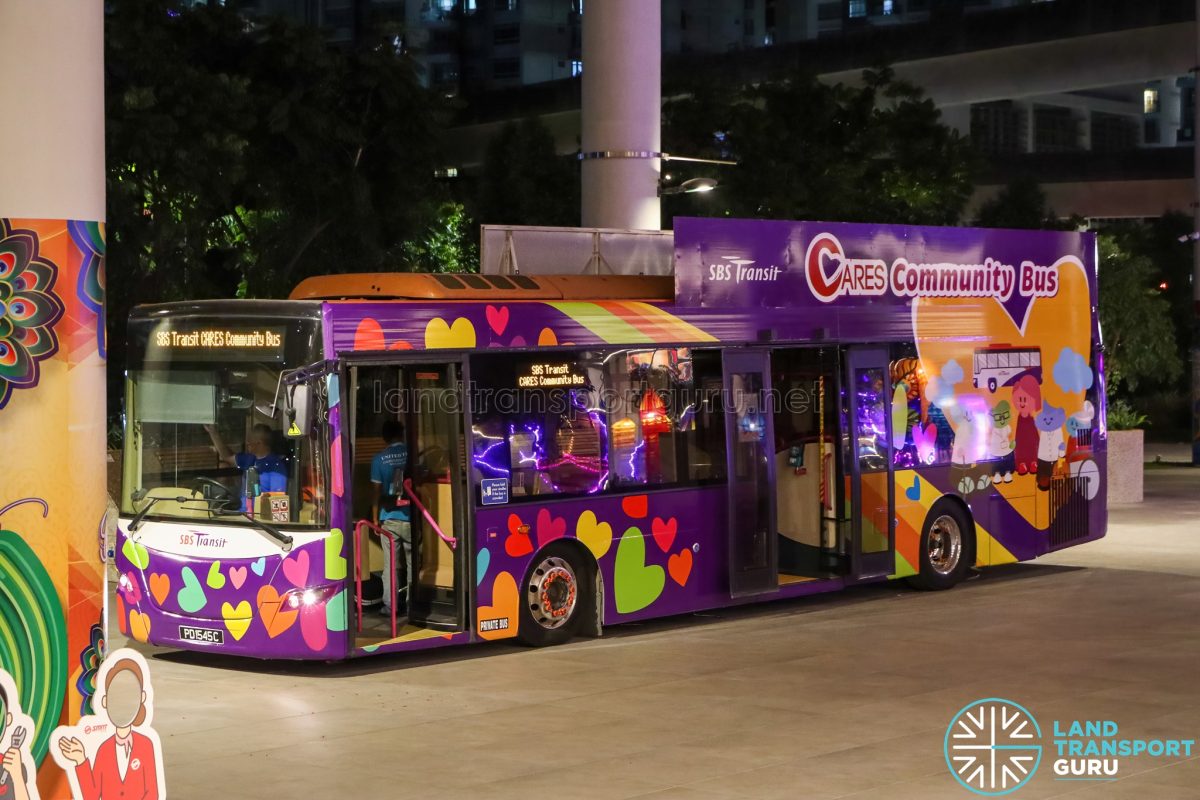 SBS Transit CARES Community Bus | Land Transport Guru