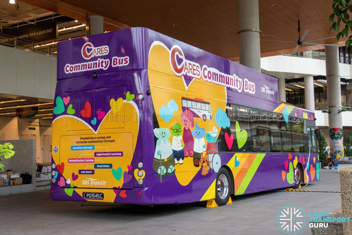 SBS Transit CARES Community Bus | Land Transport Guru